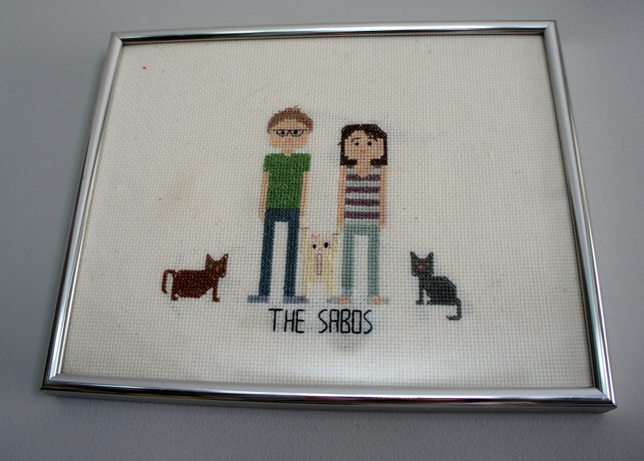 Cross Stitch Portraits – The Humble Nest